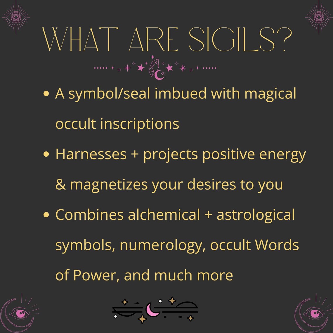 POWERFUL WEALTH SIGIL - Attract Money, Riches, Opportunities, Lump Sums ...