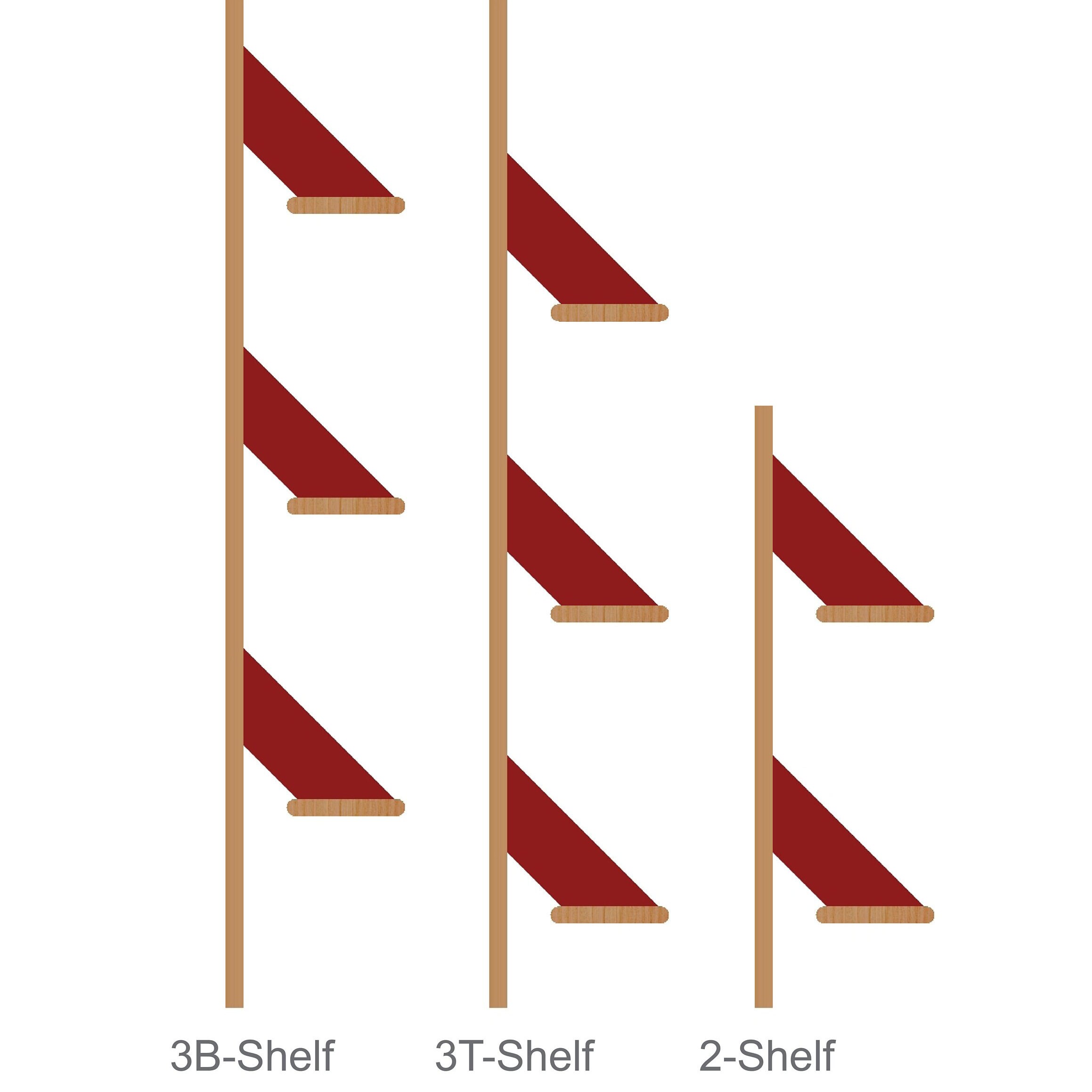 Solid Wood Shelving System - Etsy