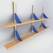 Solid Wood Shelving System - Etsy