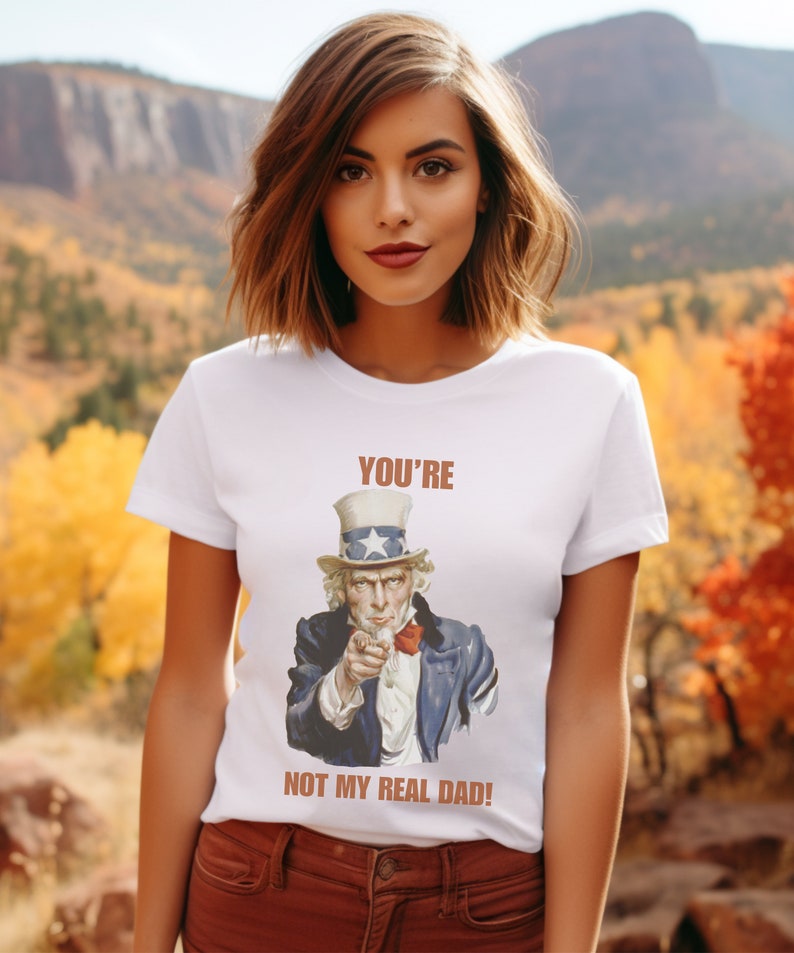 You're Not My Real Dad Tee: Military Humor Unisex T-shirt - Etsy