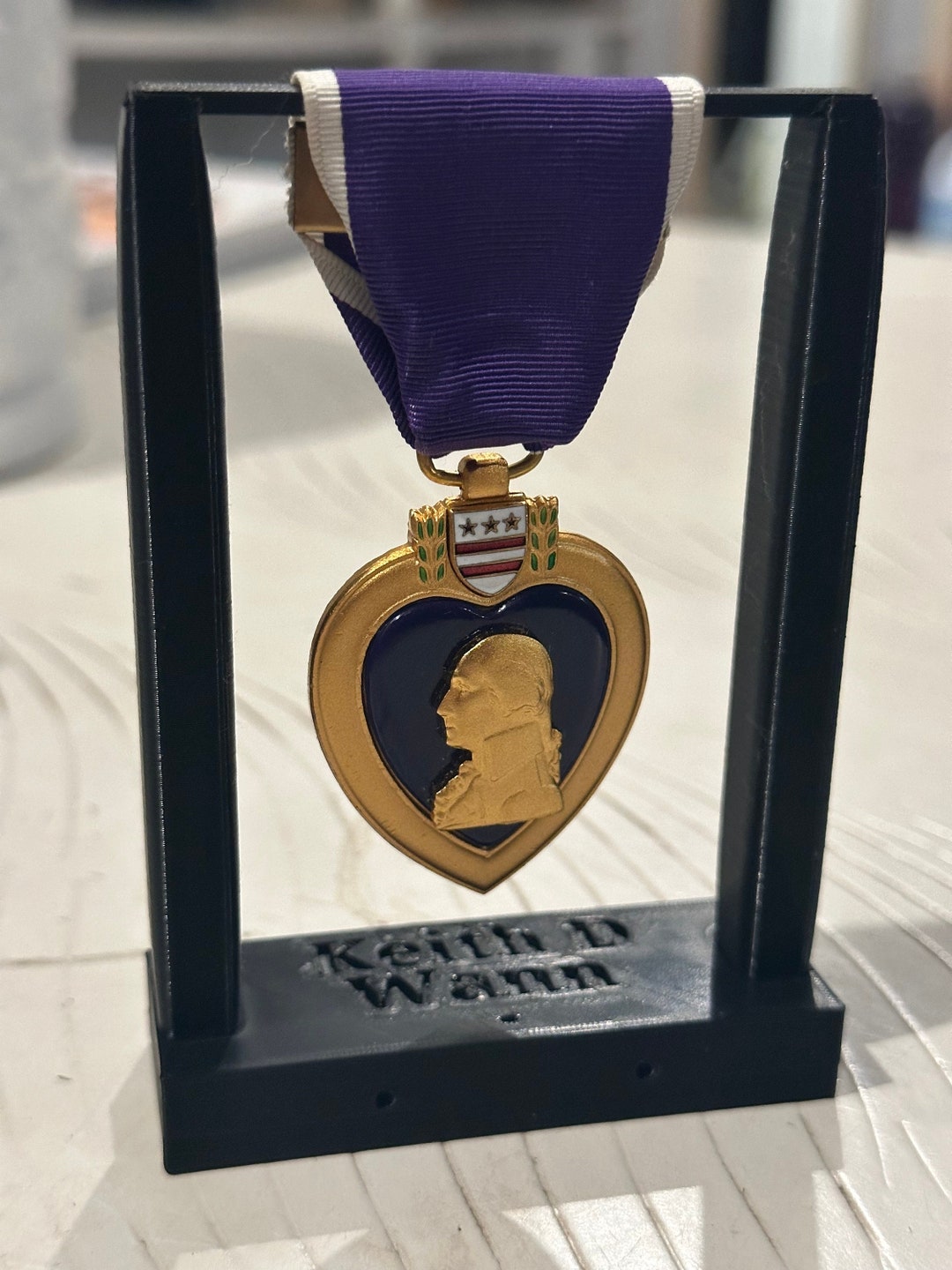 Medal/ Purple Heart Holder - Etsy