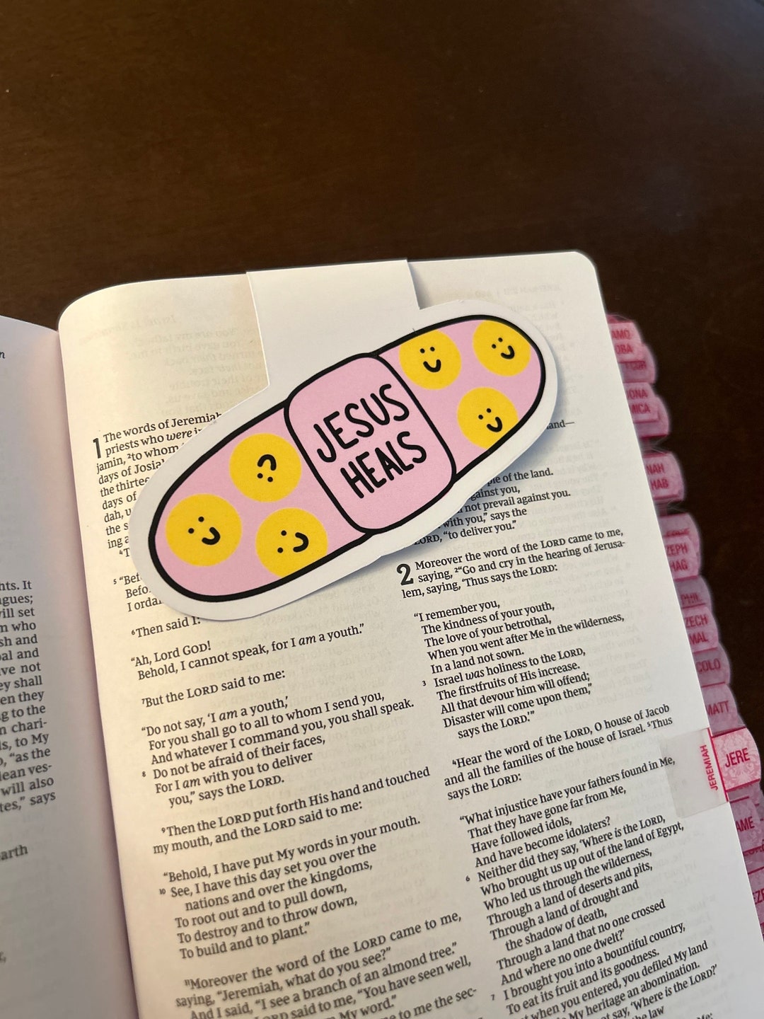 Jesus Bandaid Magnetic Bookmark - Etsy