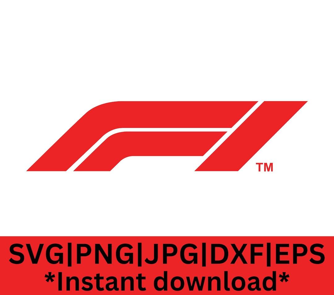 F1 SVG, Formula 1 SVG, Formula 1 PNG, Completely Transparent, Jpeg, Dxf ...