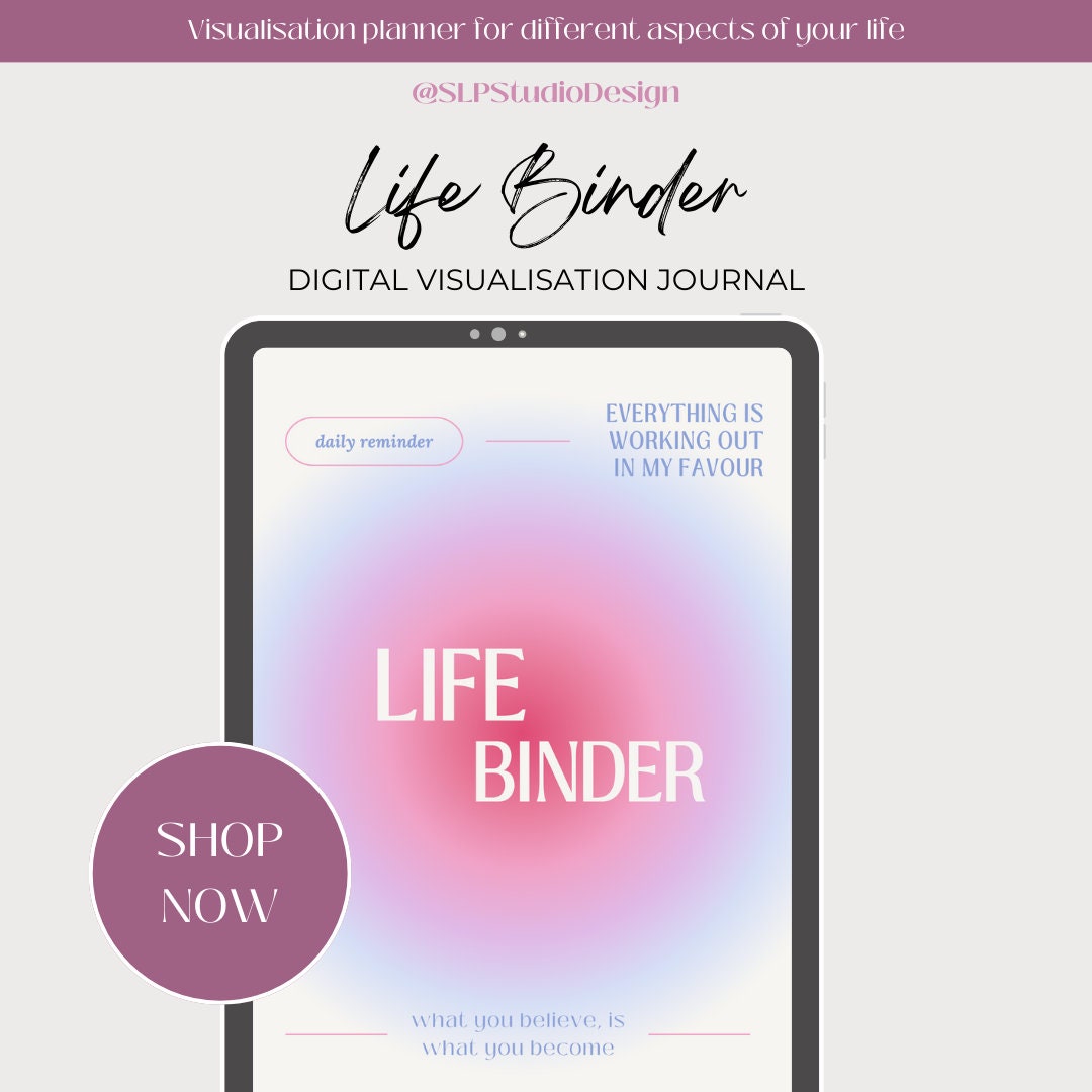 Life Binder | Dream Life Binder, Organisational Binder, Selfcare ...