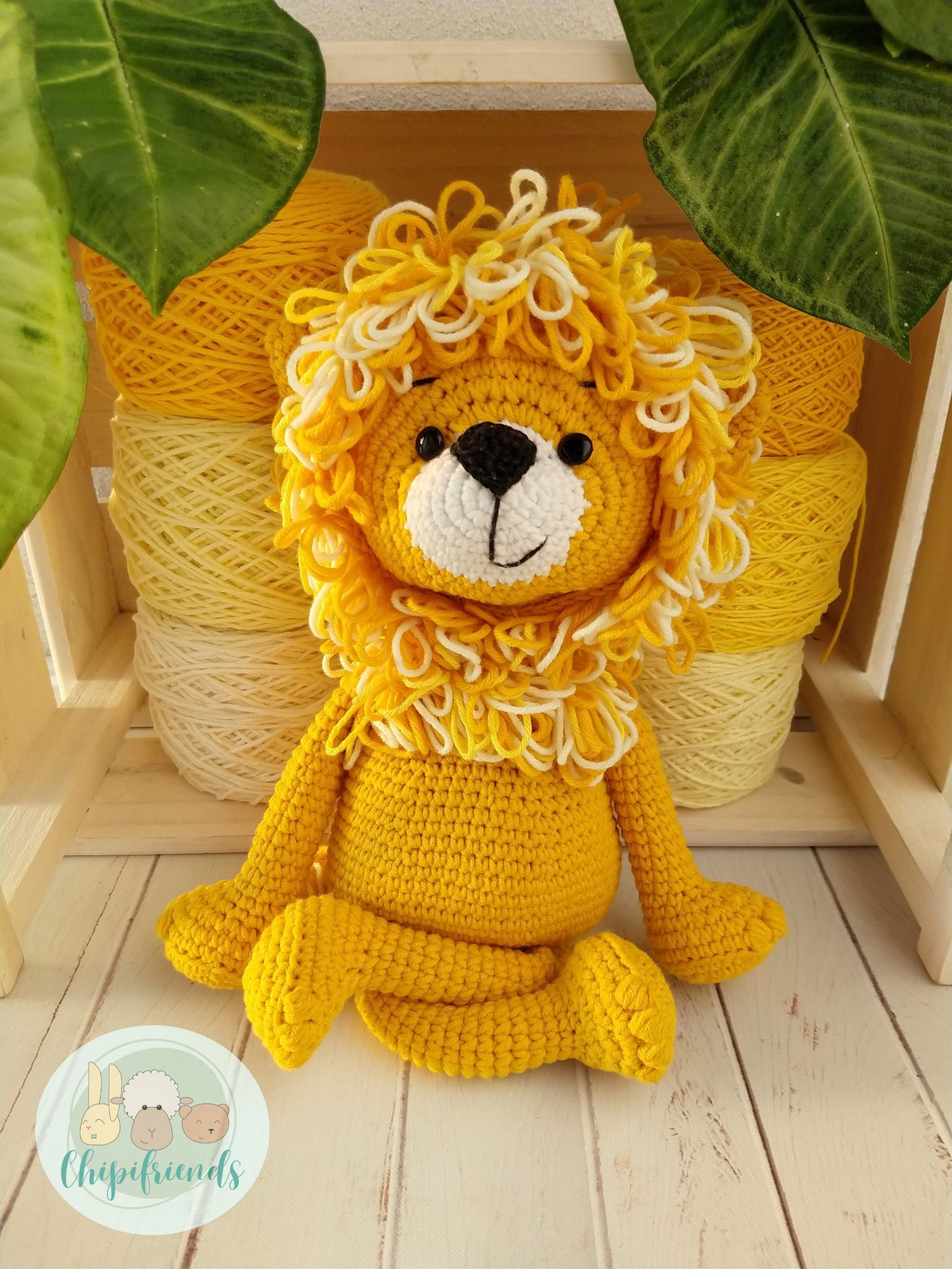 Crochet Pattern, Crochet Lion Patterns Pack 2x1, Amigurumi Simmon the ...