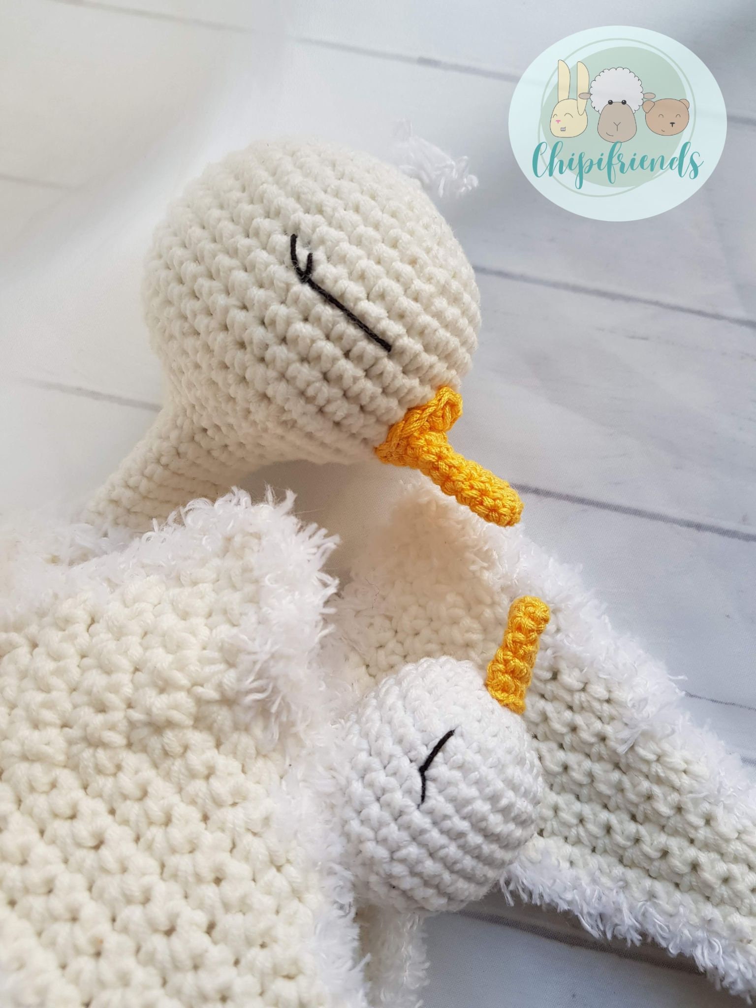 Crochet Pattern Duck Blanket and Duckling Lovey Mom and Baby - Etsy