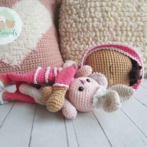 Crochet Pattern, Amigurumi Lovey Baby Twins With Pets, 2x1 Patterns ...