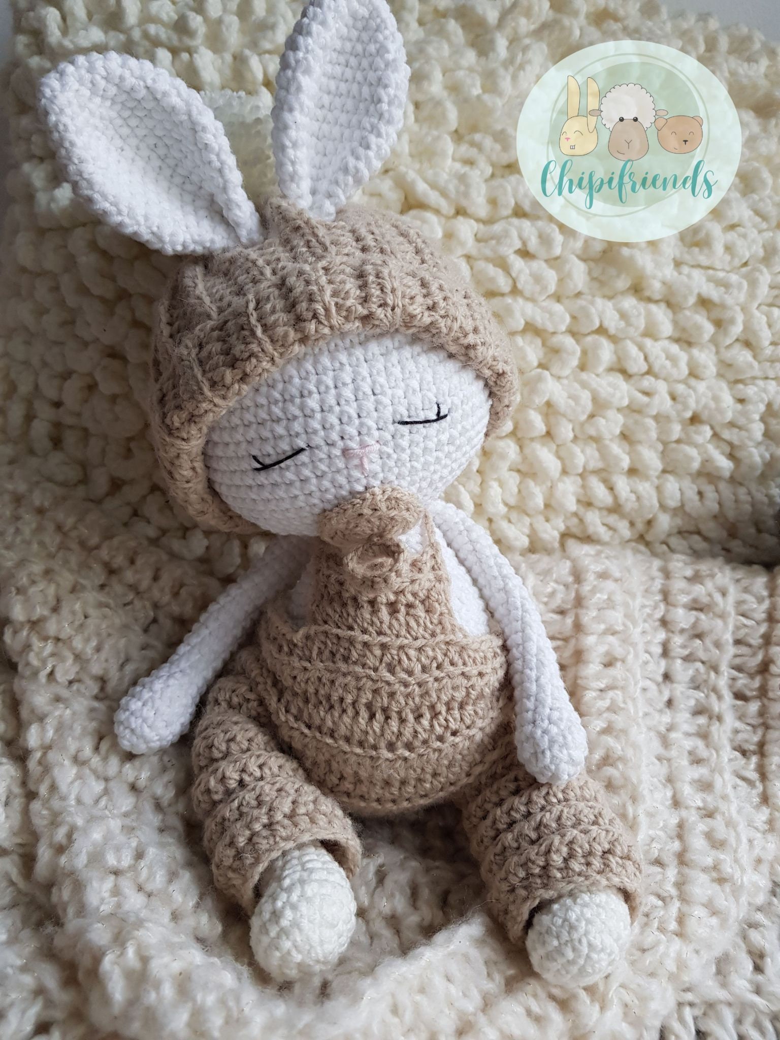 Patrón Crochet Conejitos Bebés Amigurumis Conejos con Ropa - Etsy España