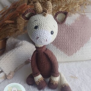 Crochet Pattern, Amigurumi Friendly Giraffe With Sweater, Low Sew, Joe ...