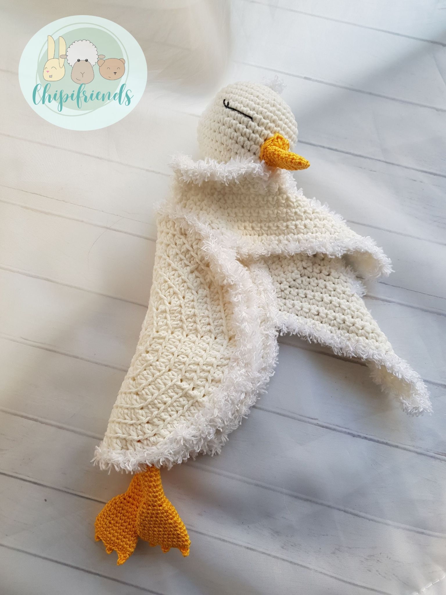 Crochet Pattern Duck Blanket and Duckling Lovey Mom and Baby - Etsy