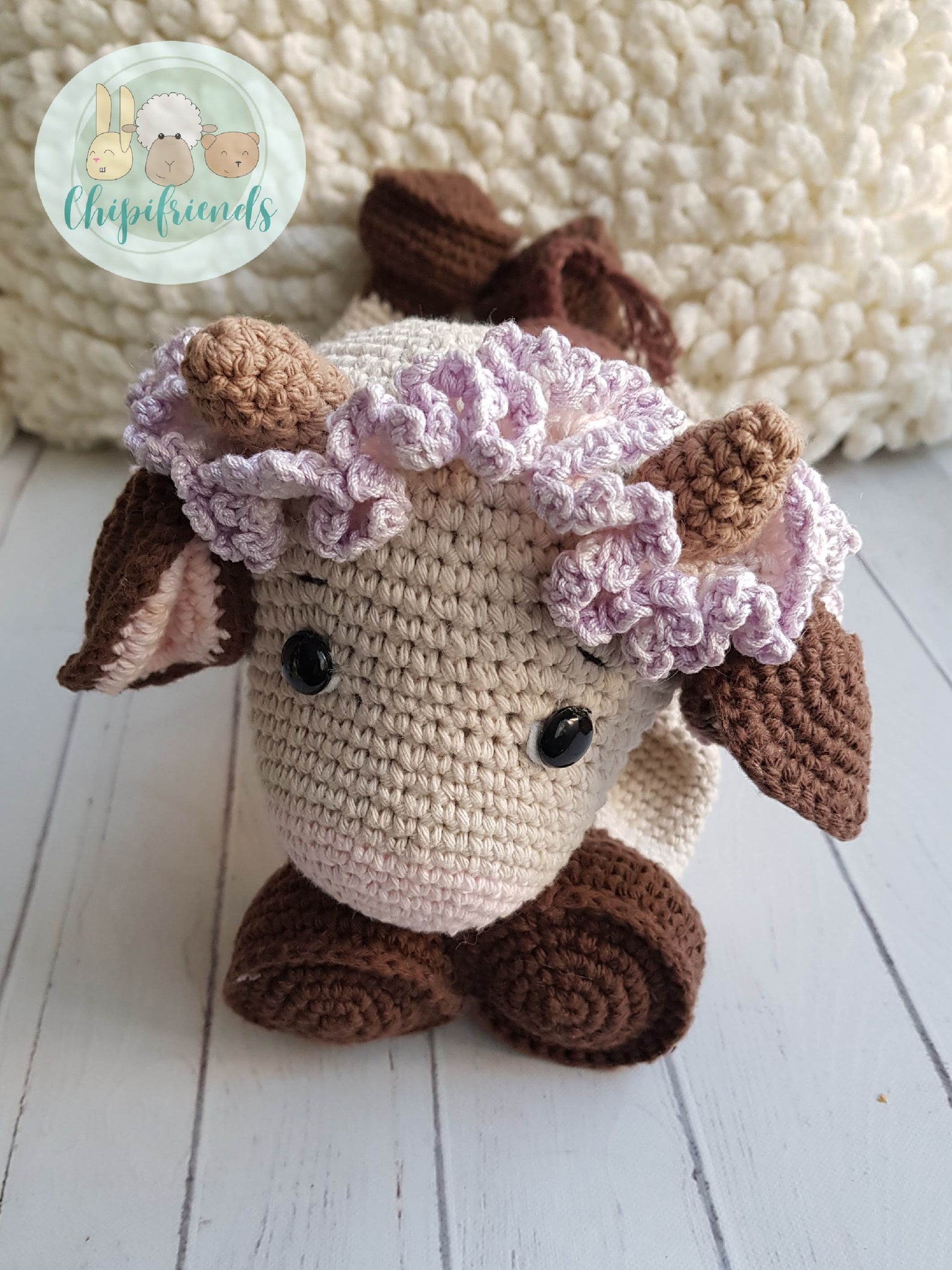 Crochet Pattern, Allegra the Cow, Amigurumi Lovely Cow Pattern, English ...