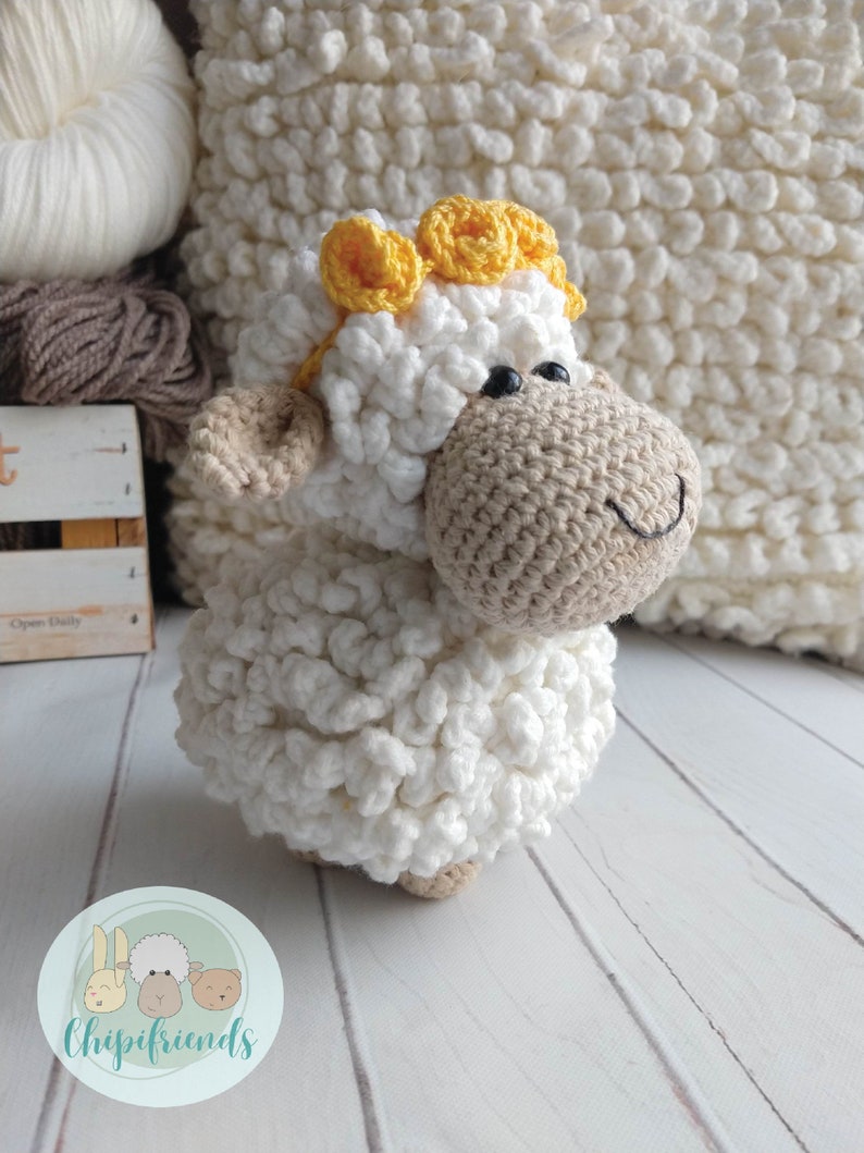 Patrón Crochet Oveja Olí Amorosa Ovejita Amigurumi Tutorial - Etsy España
