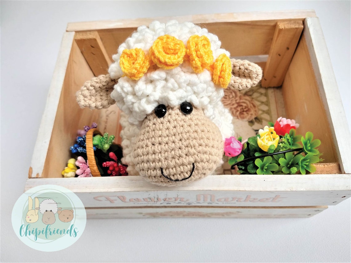 Patrón Crochet Oveja Olí Amorosa Ovejita Amigurumi Tutorial - Etsy España