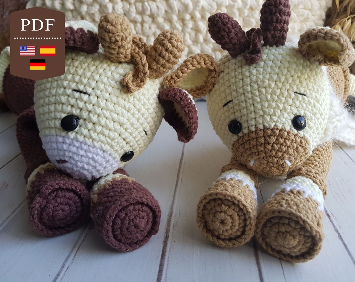 Crochet Pattern, Amigurumi Friendly Giraffe With Sweater, Joe the ...
