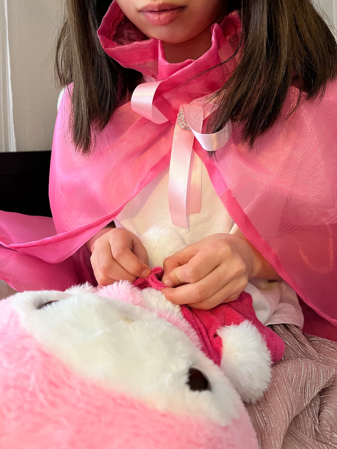 Pink Princess Cape, Toddler Halloween Costume Girl, Princess Cape for ...