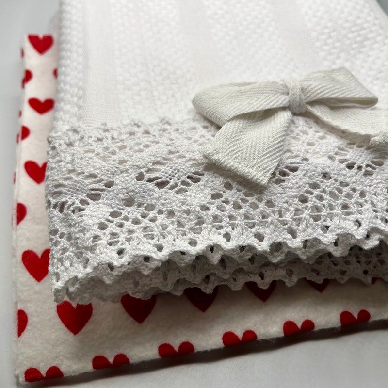 Lace Tea Towels - Etsy