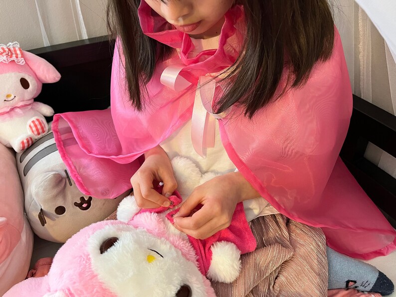 Pink Princess Cape - Dress-up Costume Cape - Birthday Fairytale Cape - Etsy