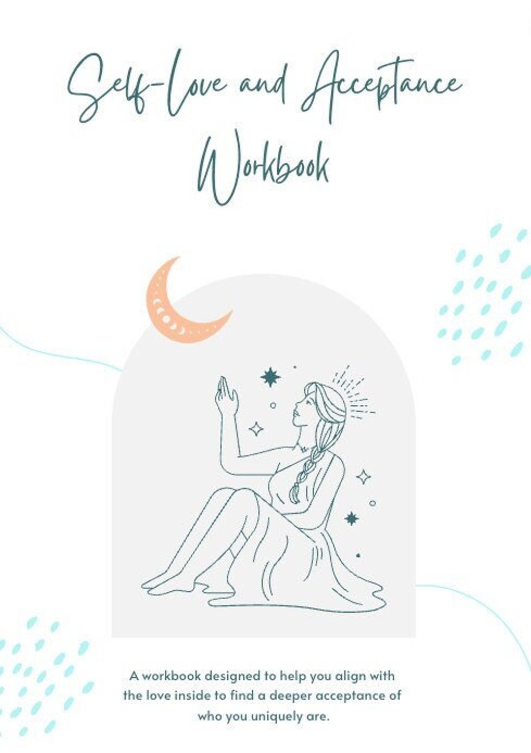 Self-love & Acceptance Workbook - Etsy