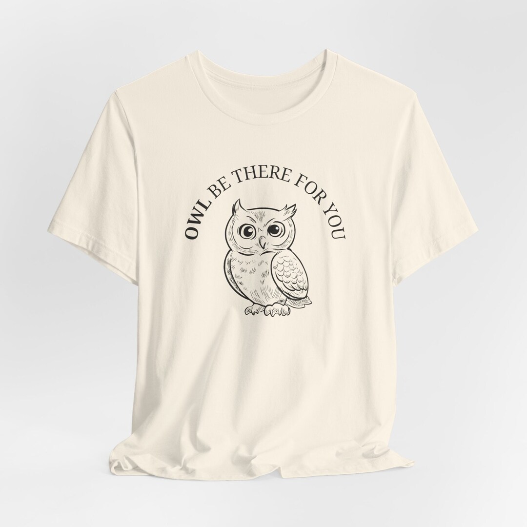 Owl Shirt, Cool Owl T Shirt Gift, Animal Lovers Tshirt, Bird Lover ...