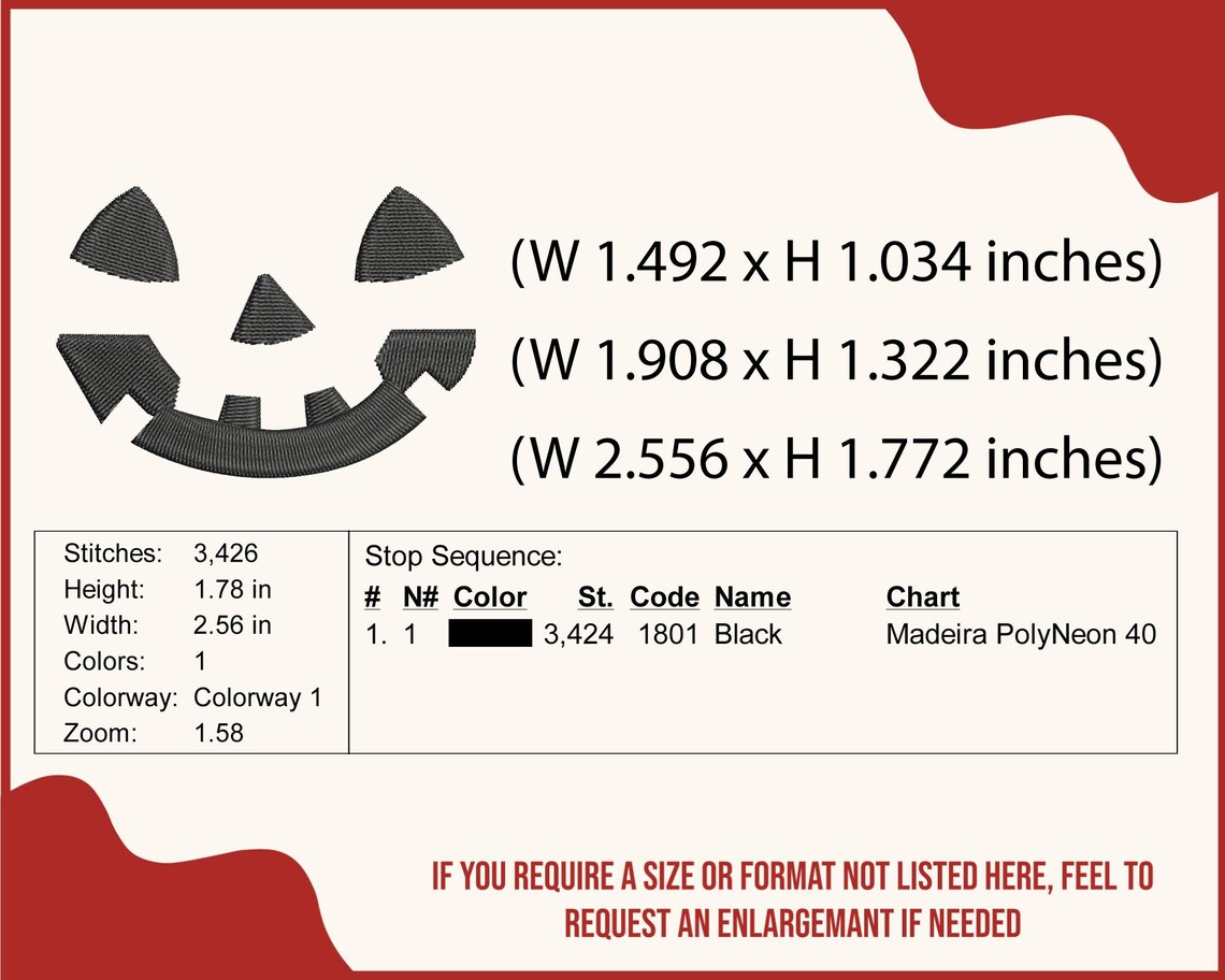 Spooky Pumpkin Face Embroidery Design, Fall Pumpkin Machine Embroidery ...