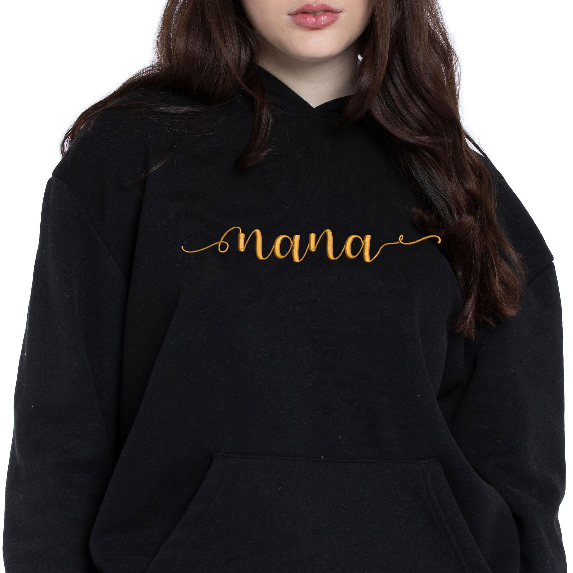 Nana Machine Embroidery Design, Nana Script Embroidery File ...