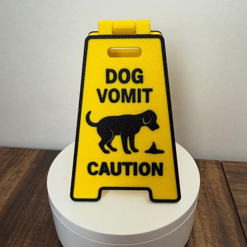 Cat Vomit Desk Sign - Etsy