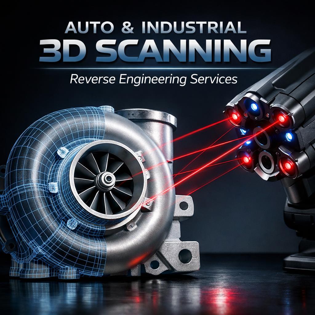 Digital Custom 3D Scanning & Modeling Service | Reverse Engineering ...
