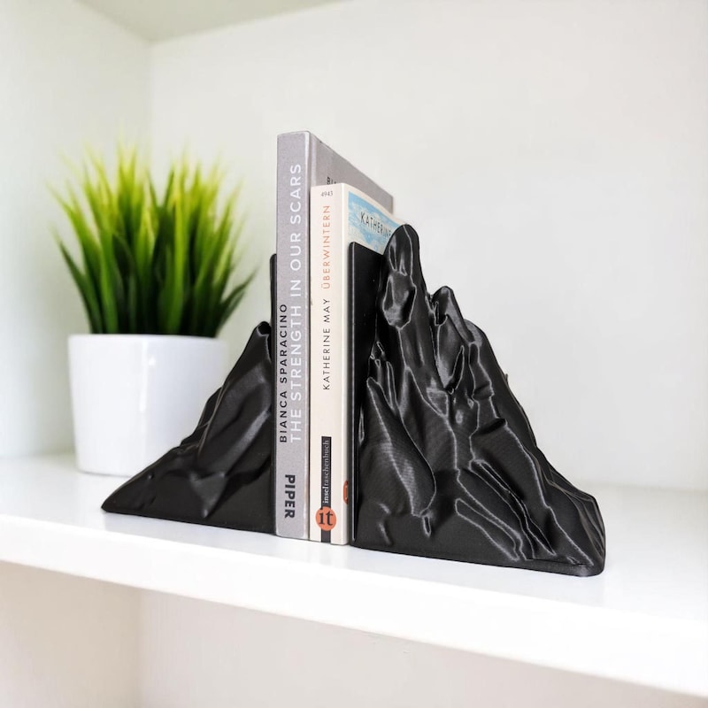 Mountain Bookends - Etsy