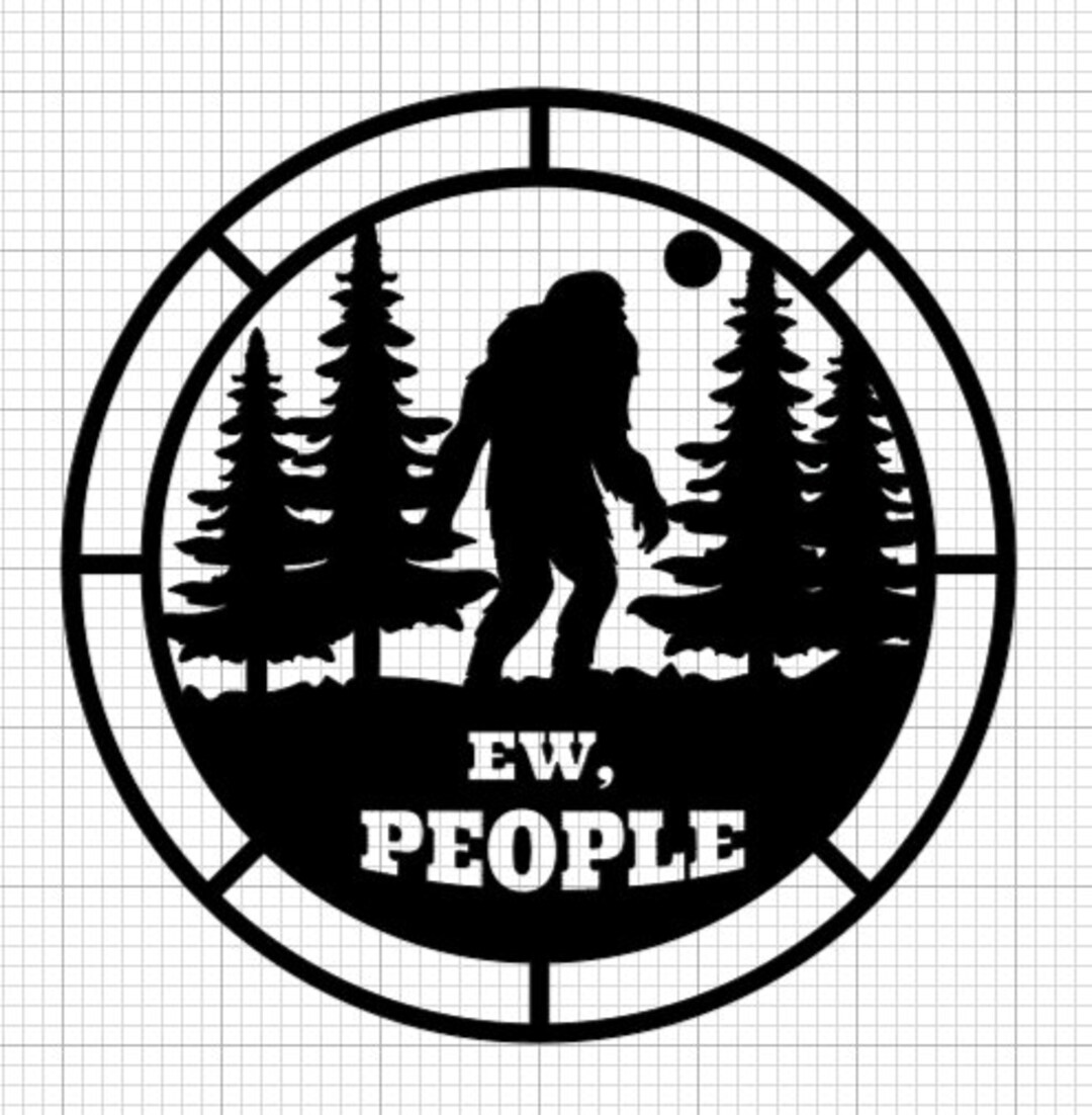 Big Foot Vinyl Decal - Etsy