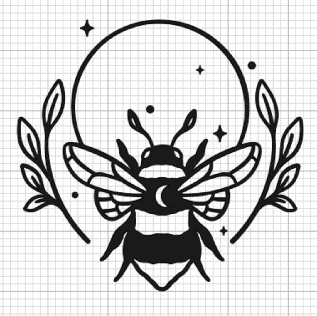 Bee Vinyl Decal - Etsy