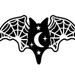Bat Vinyl Decal - Etsy