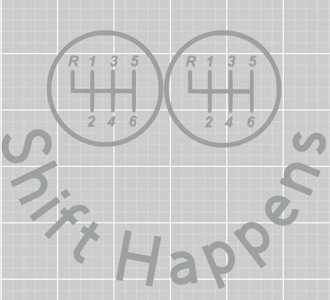 Shift Happens Decal - Etsy