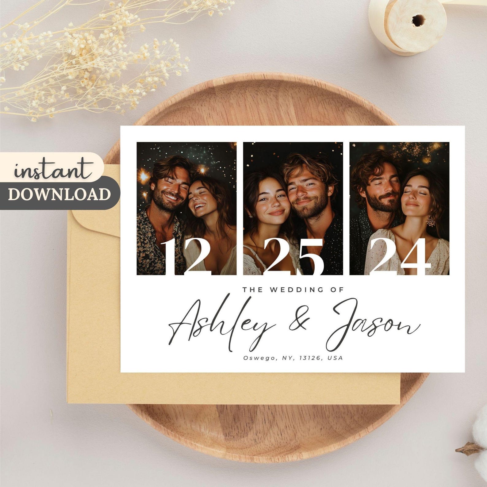 Minimalist Event Photobooth Template, Customizable Photo Booth Design ...