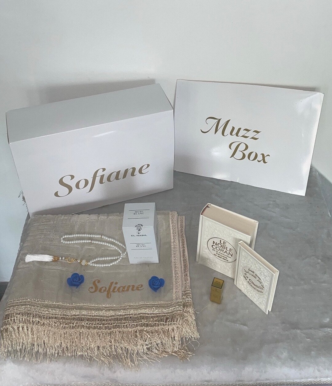 White Muslim Box - Etsy