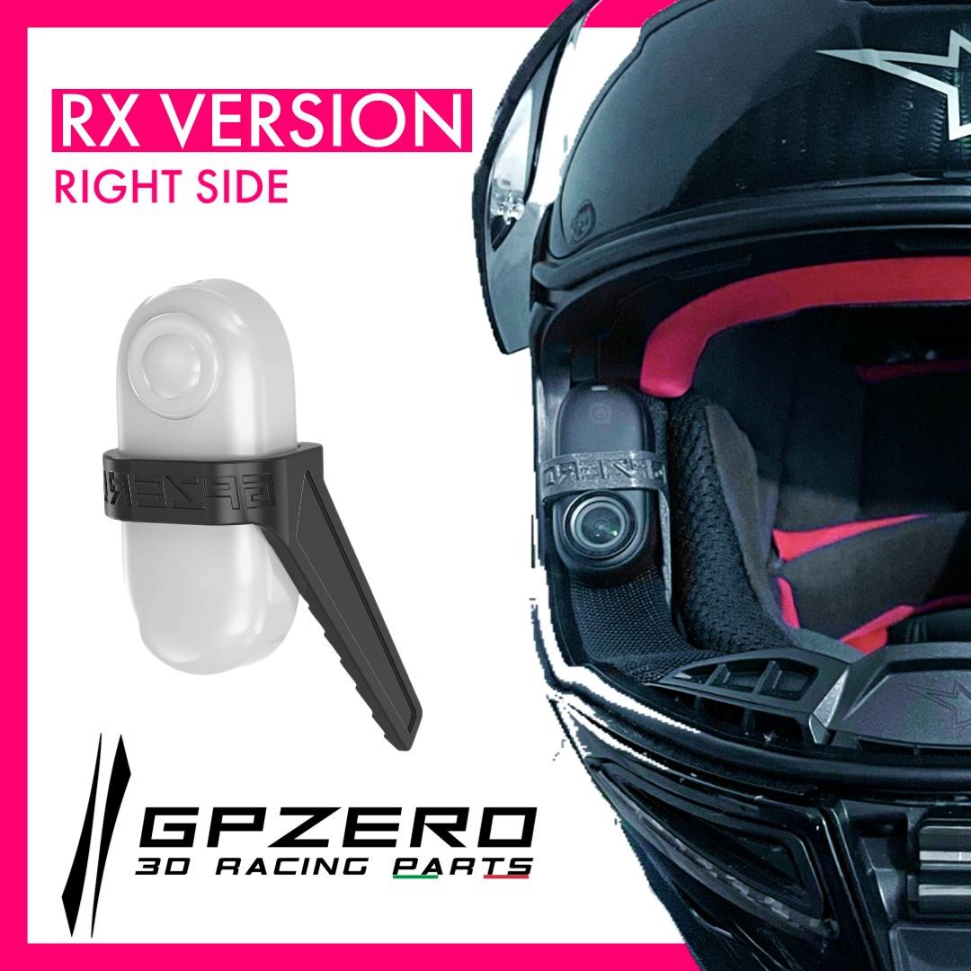 GPZERO RX Version GO3 GO3S Destro Inside Helmet Support POV Trackday ...