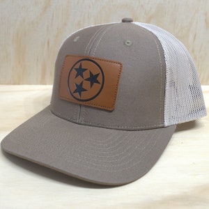 Tennessee Tri-star Trucker Hat Light Brown - Etsy