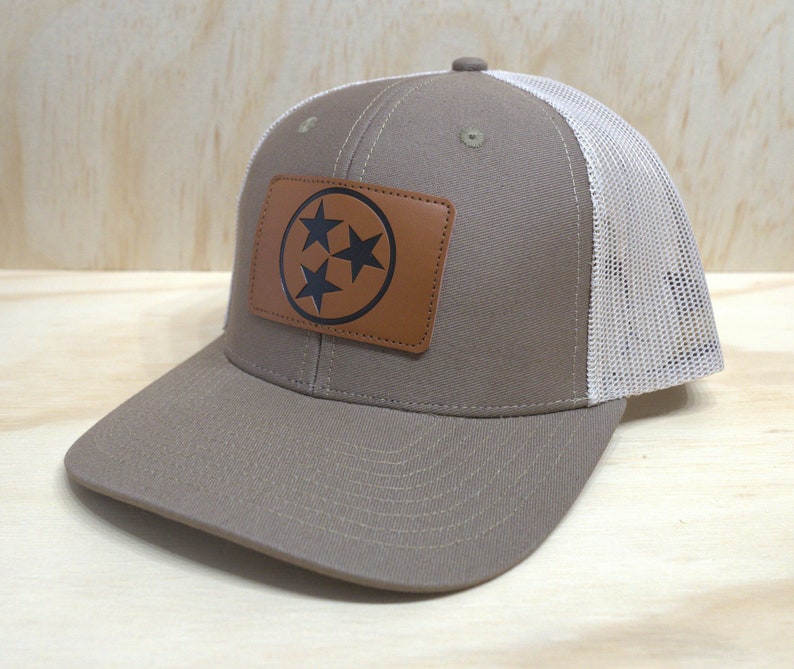 Tennessee Tri-star Trucker Hat Light Brown - Etsy