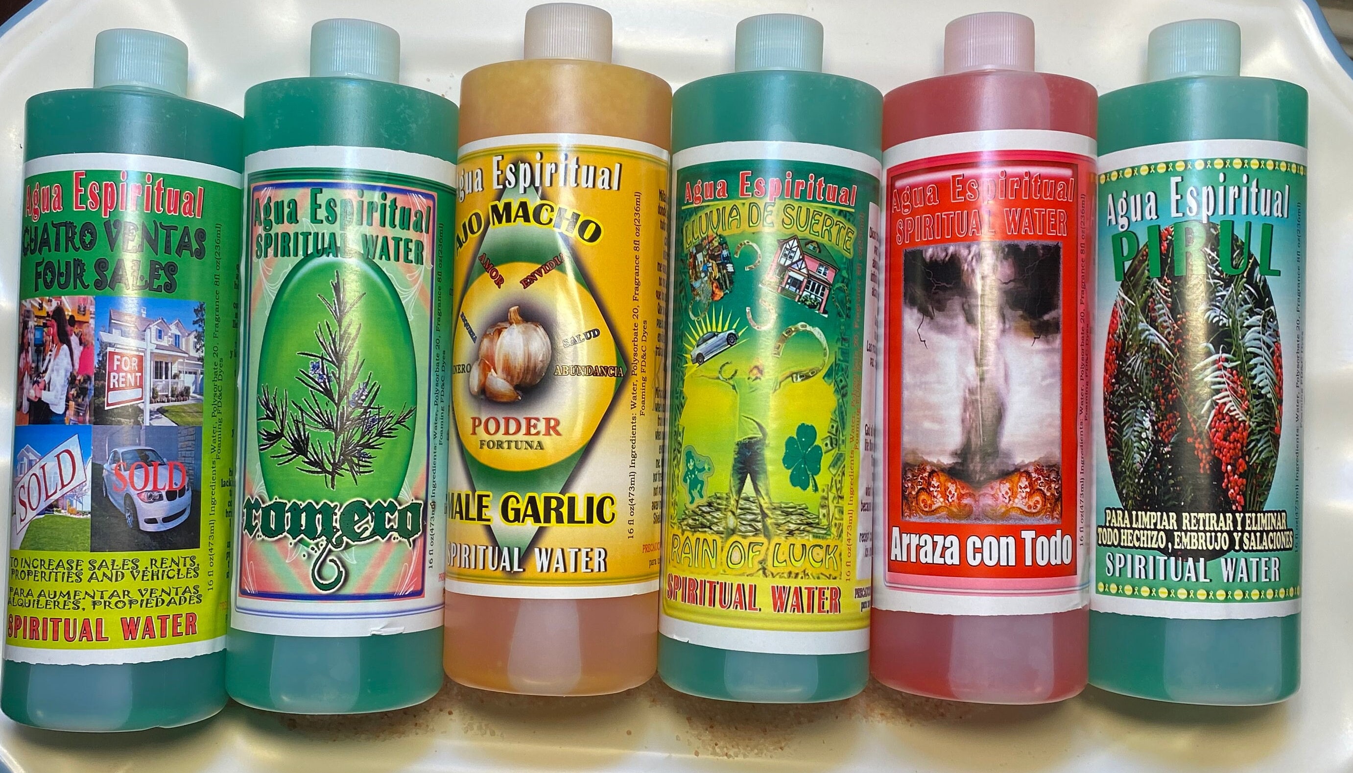 16oz. Spiritual Water, Cleansing Water, Ritual Bath Water, Floor Wash ...