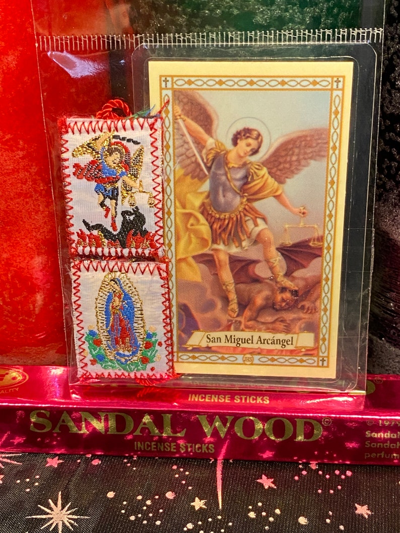 San Miguel Arcángel Vela Preparada, Agua Espiritual, Incienso ...