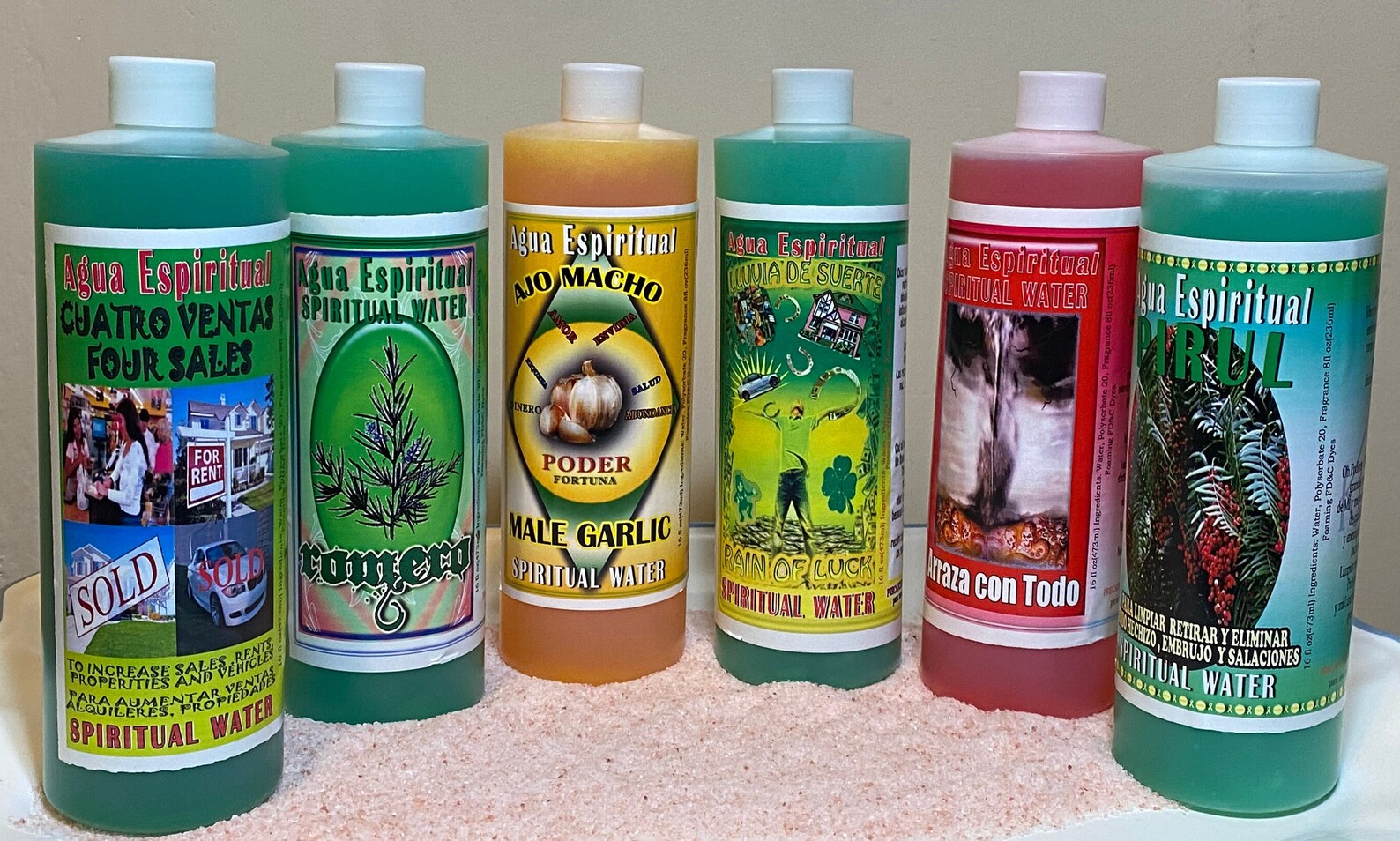 16oz. Spiritual Water, Cleansing Water, Ritual Bath Water, Floor Wash ...