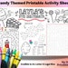 Printable Activity Sheet, Candy Party Printable, Candy Party Decor ...