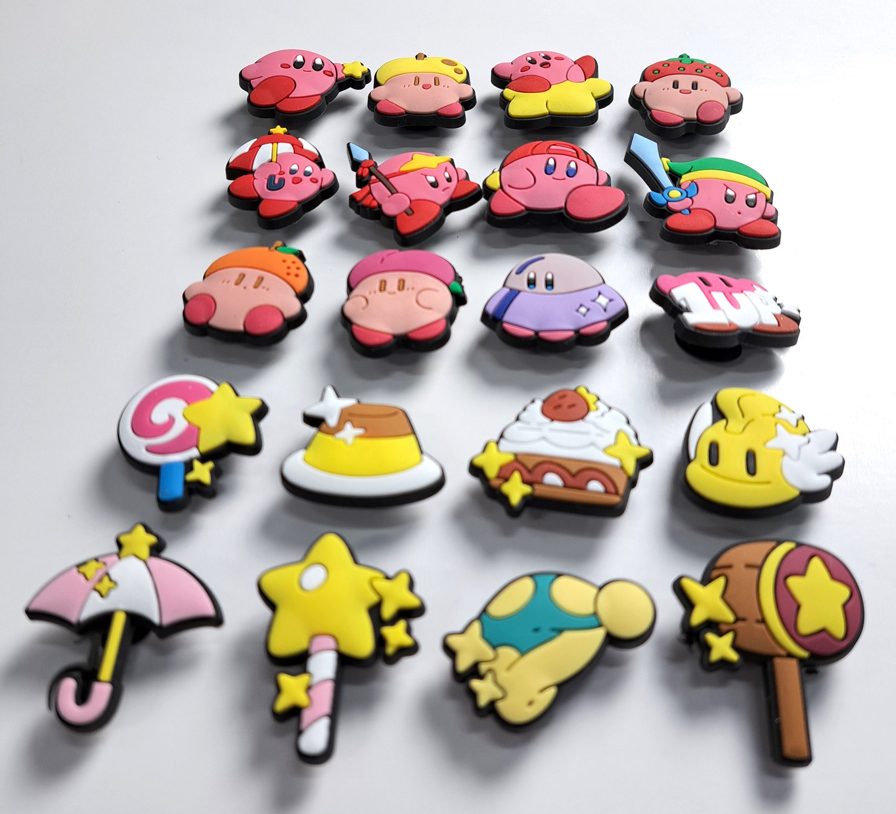 Cute Croc Charms Random Kirby Croc Charms Super Mario Video Game Croc ...