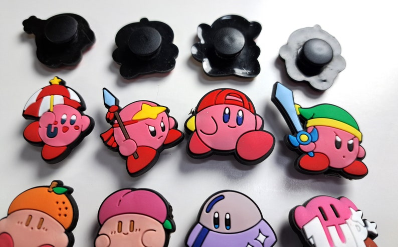 Cute Croc Charms Random Kirby Croc Charms Super Mario Video Game Croc ...