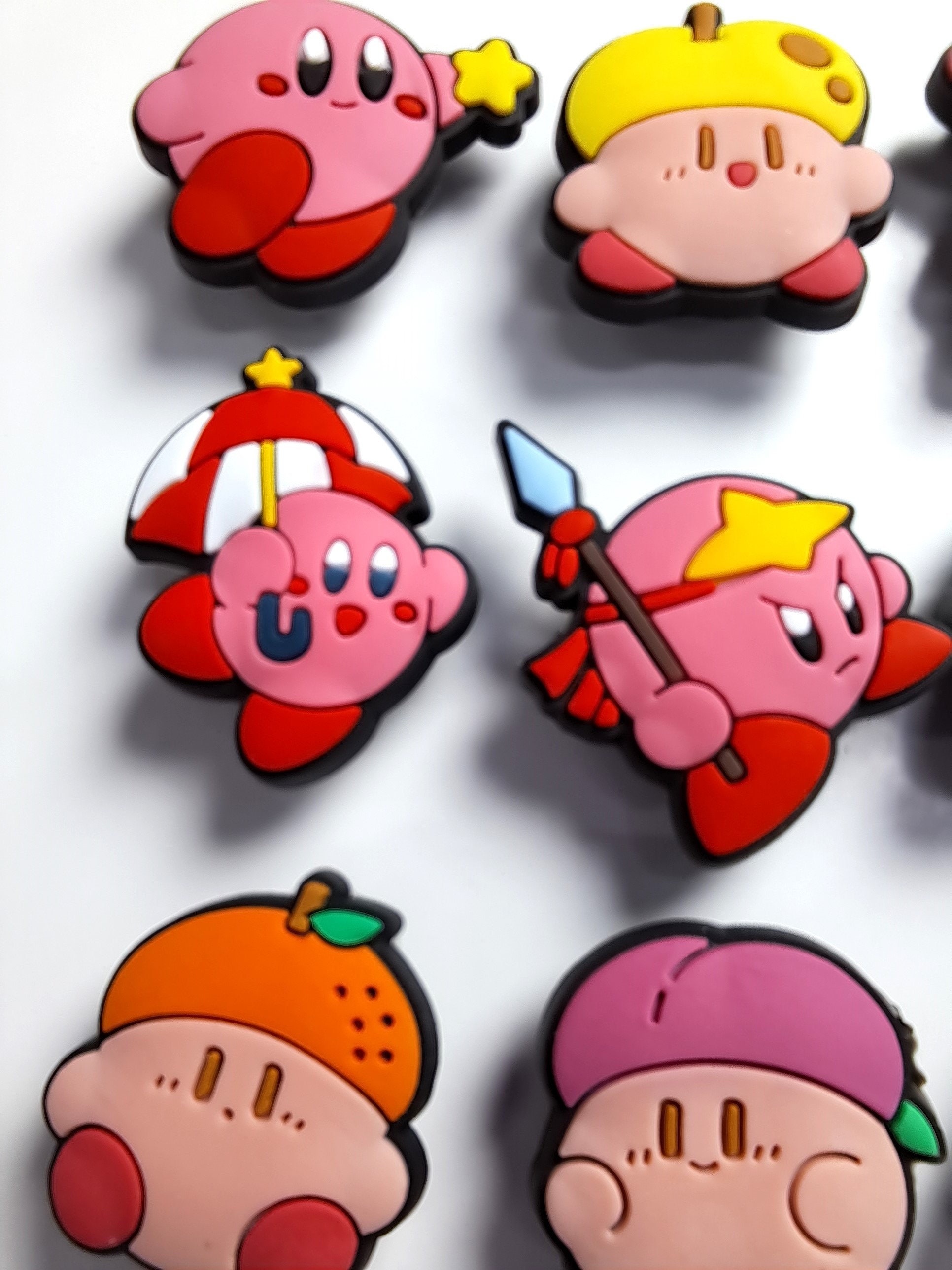 Cute Croc Charms Random Kirby Croc Charms Super Mario Video Game Croc ...