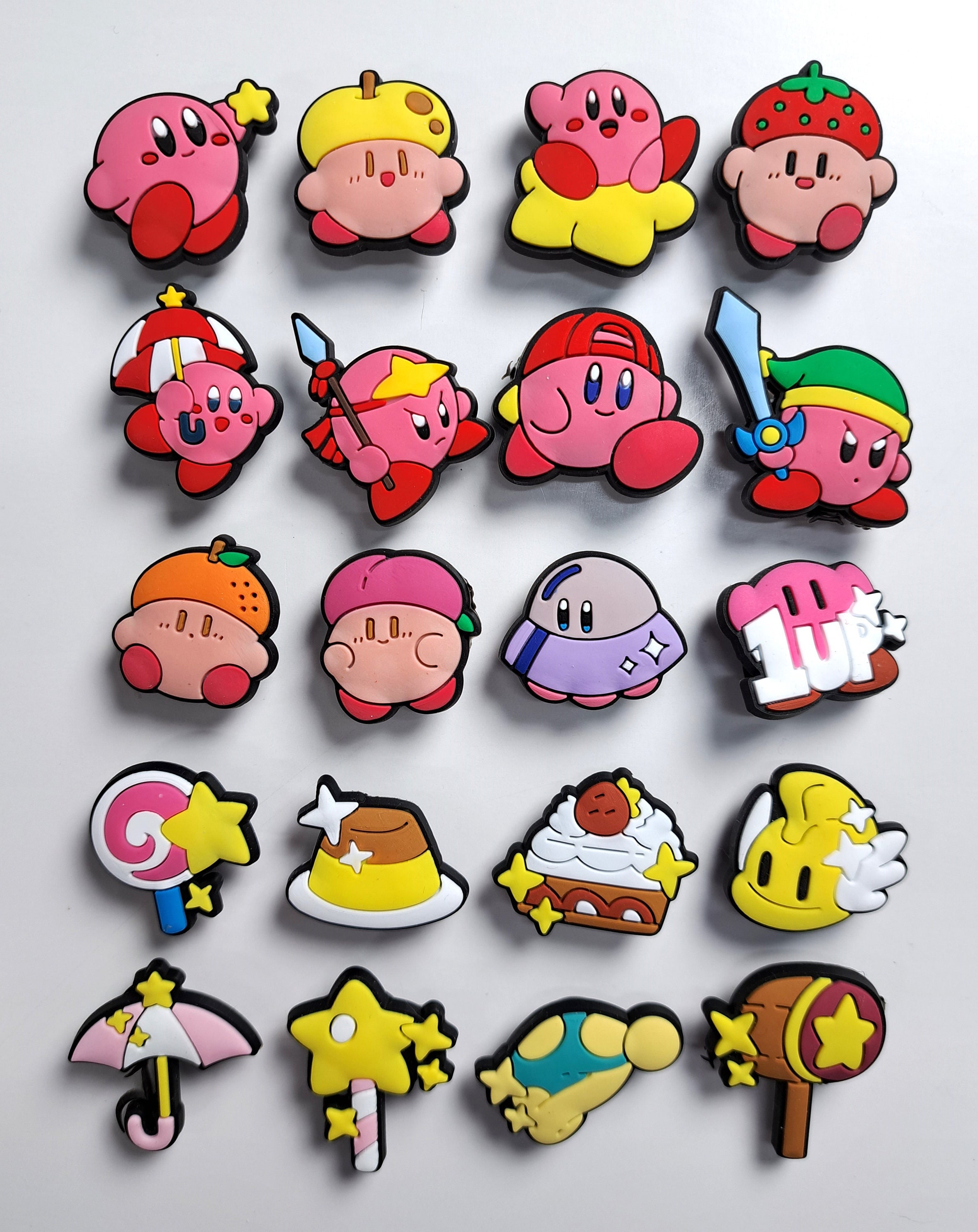 Cute Croc Charms Random Kirby Croc Charms Super Mario Video Game Croc ...