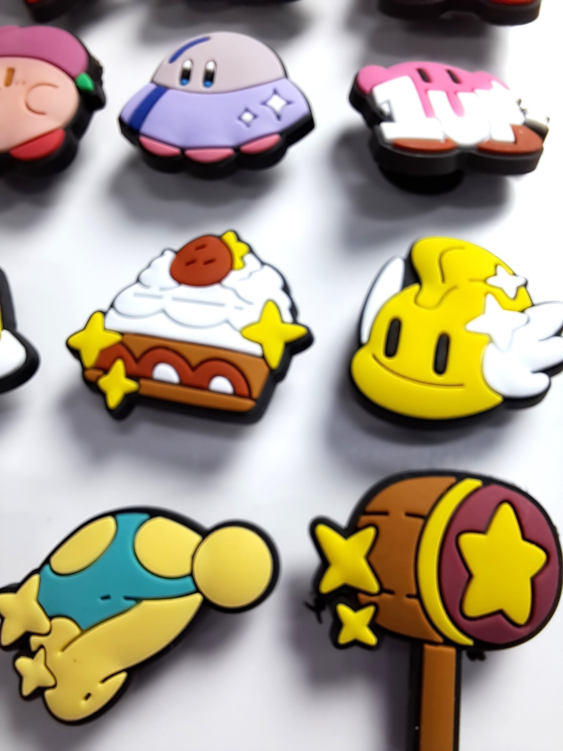 Cute Croc Charms Random Kirby Croc Charms Super Mario Video Game Croc ...
