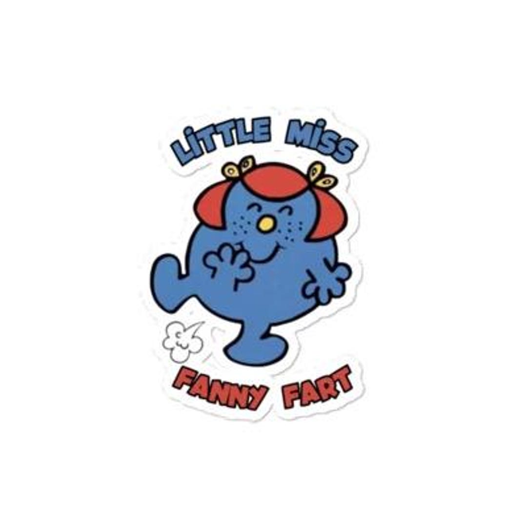 Little Miss Fanny Fart Funny Car Sticker Hilarious Gag Decal - Etsy