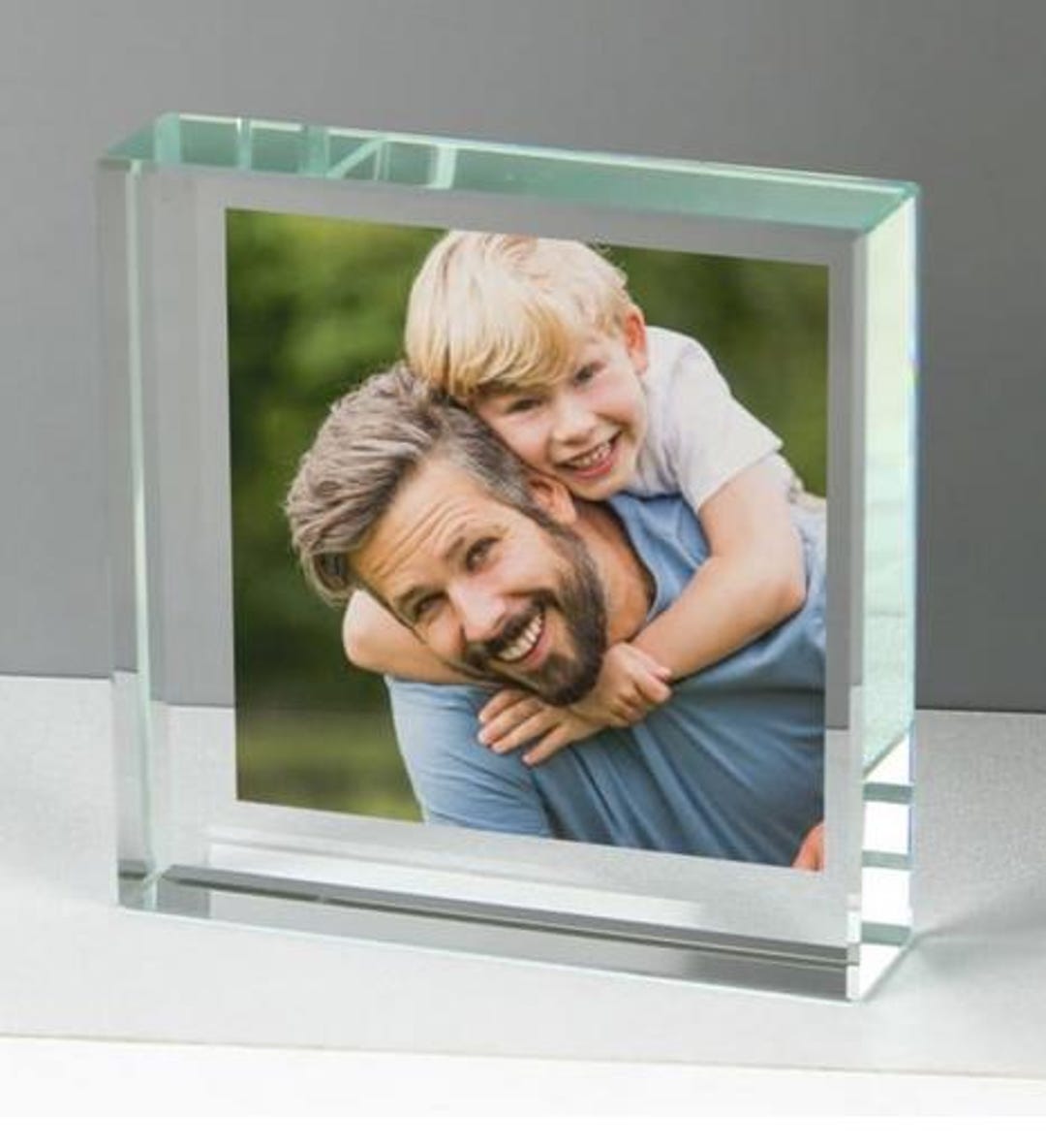 Personalized Glass Photo Block – Your Image, Beautifully Printed on ...