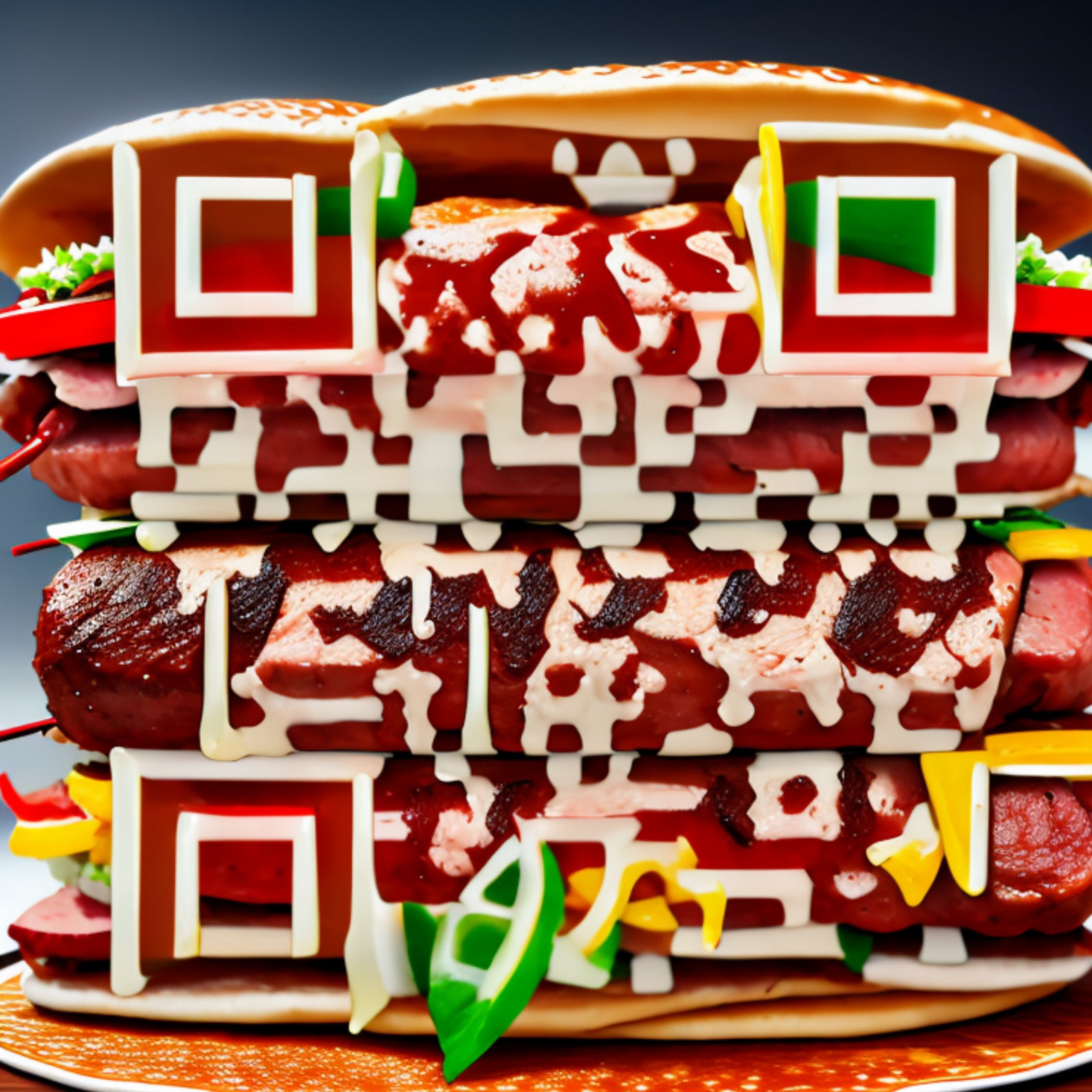 Qr Code Art Artistic Qr Code Qr Codes For Your Business Etsy
