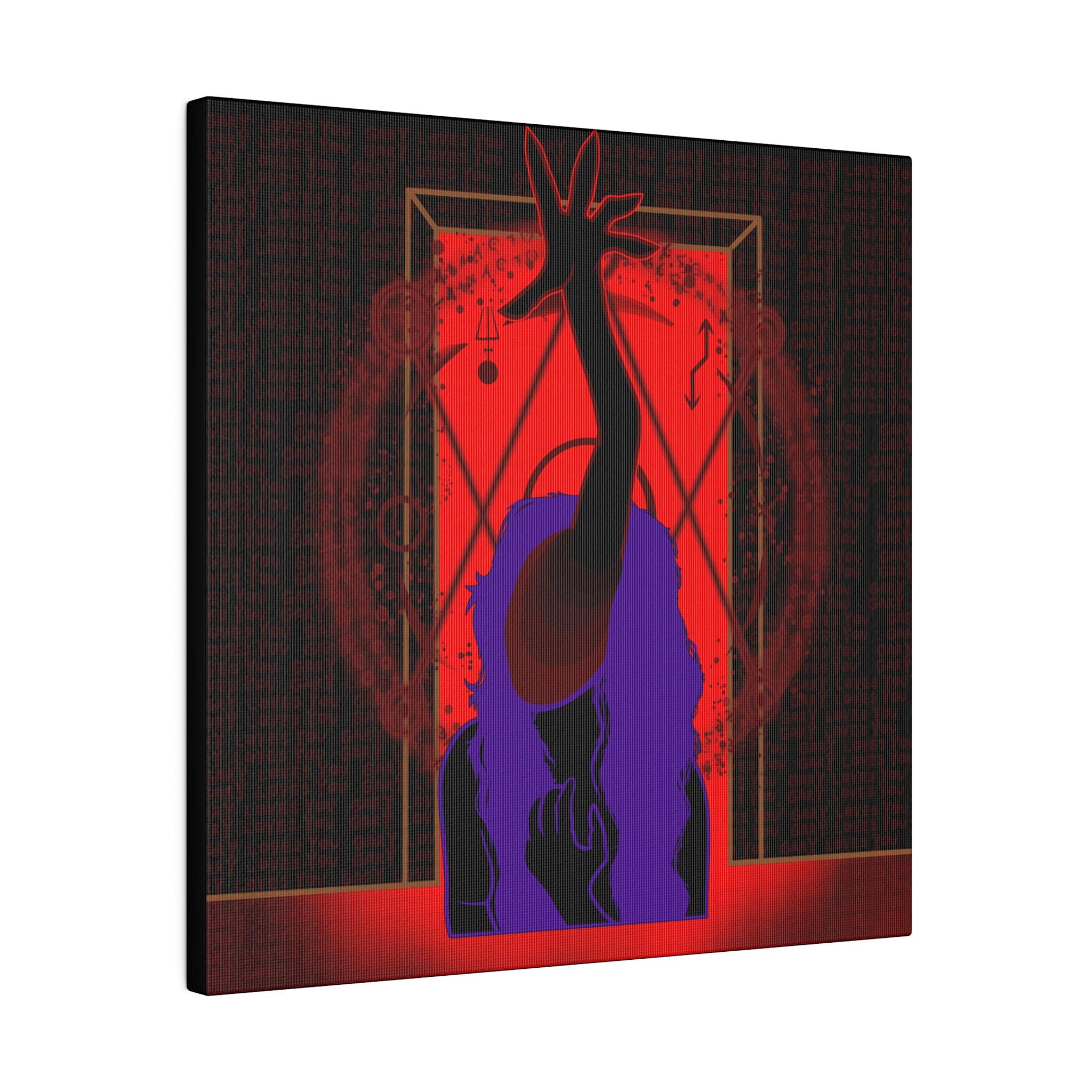 Amy Martin, MORTIS Faith, the Unholy Trinity Matte Stretched Canvas, 0. ...